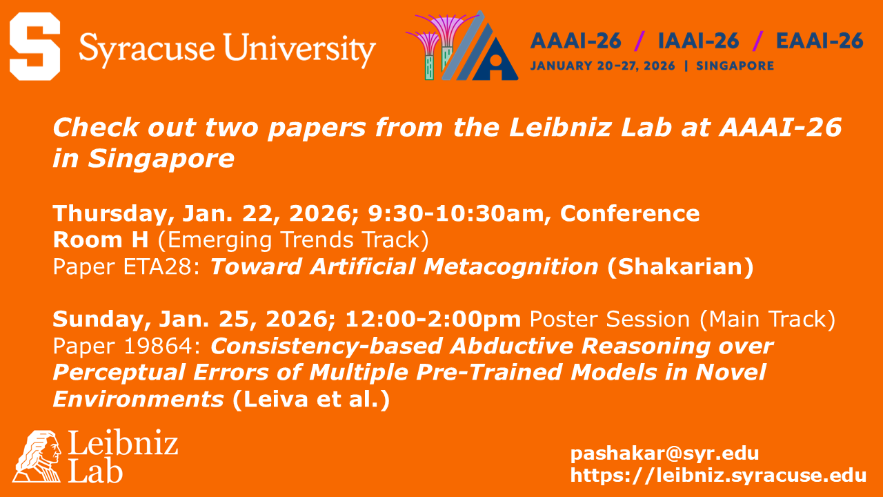 Updates - Leibniz Lab – Syracuse University